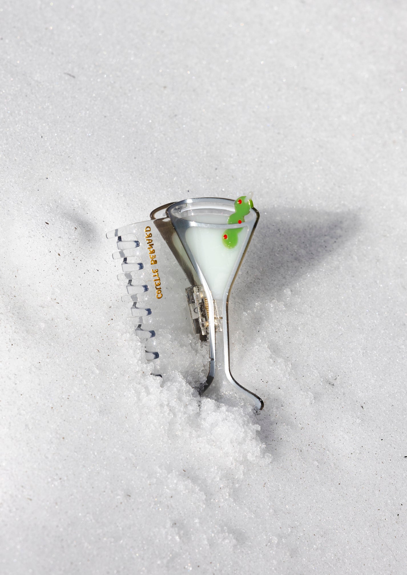 Martini Glass Hair Claw – artistcolette